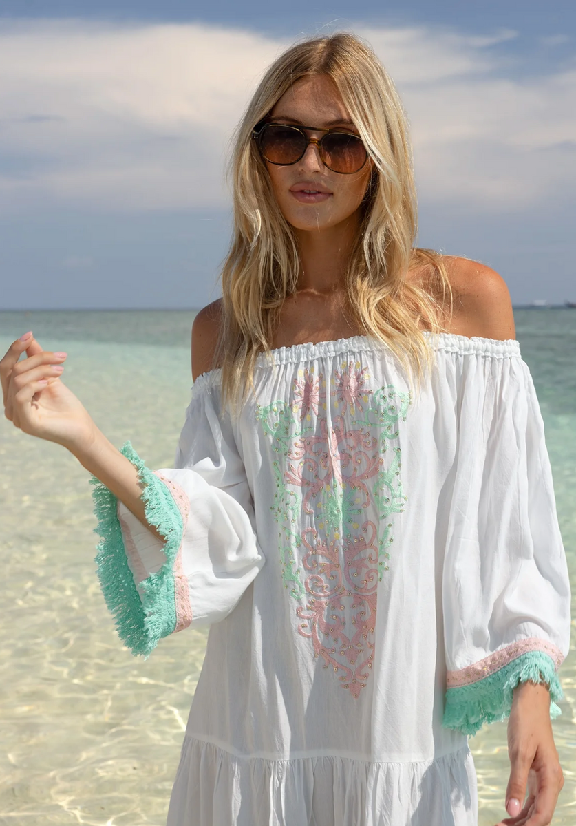 Azra Short Dress – The Island Cabana